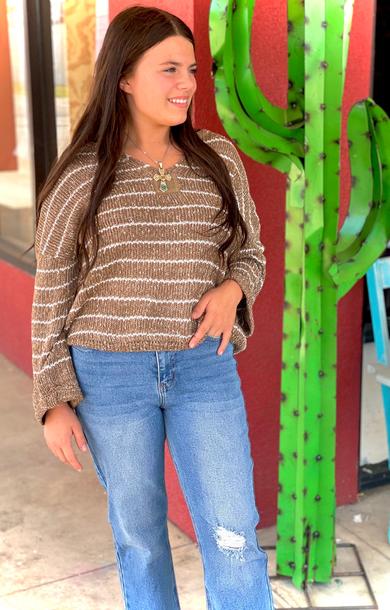 Secret Strength Sweater Top – The Gypsy Buffalo