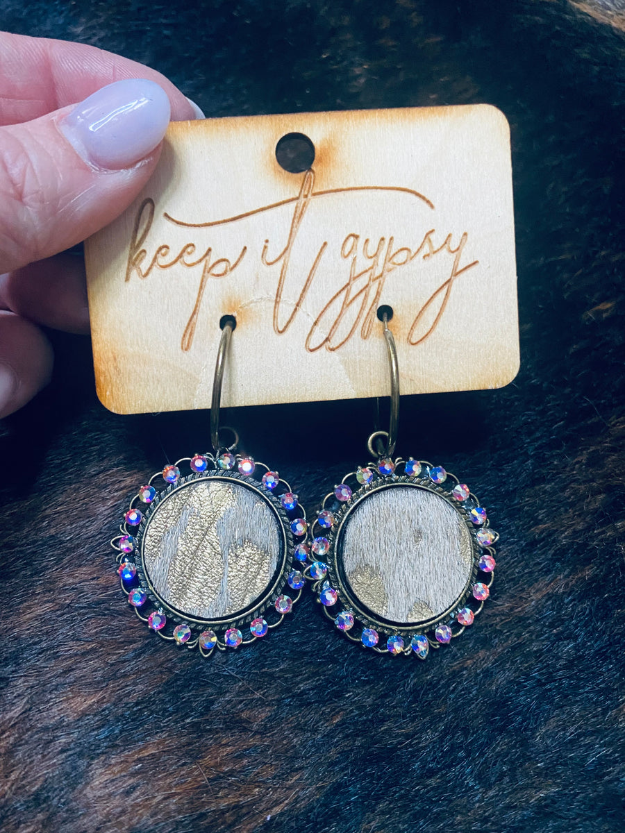 Keep It Gypsy Hide Concho – The Gypsy Buffalo